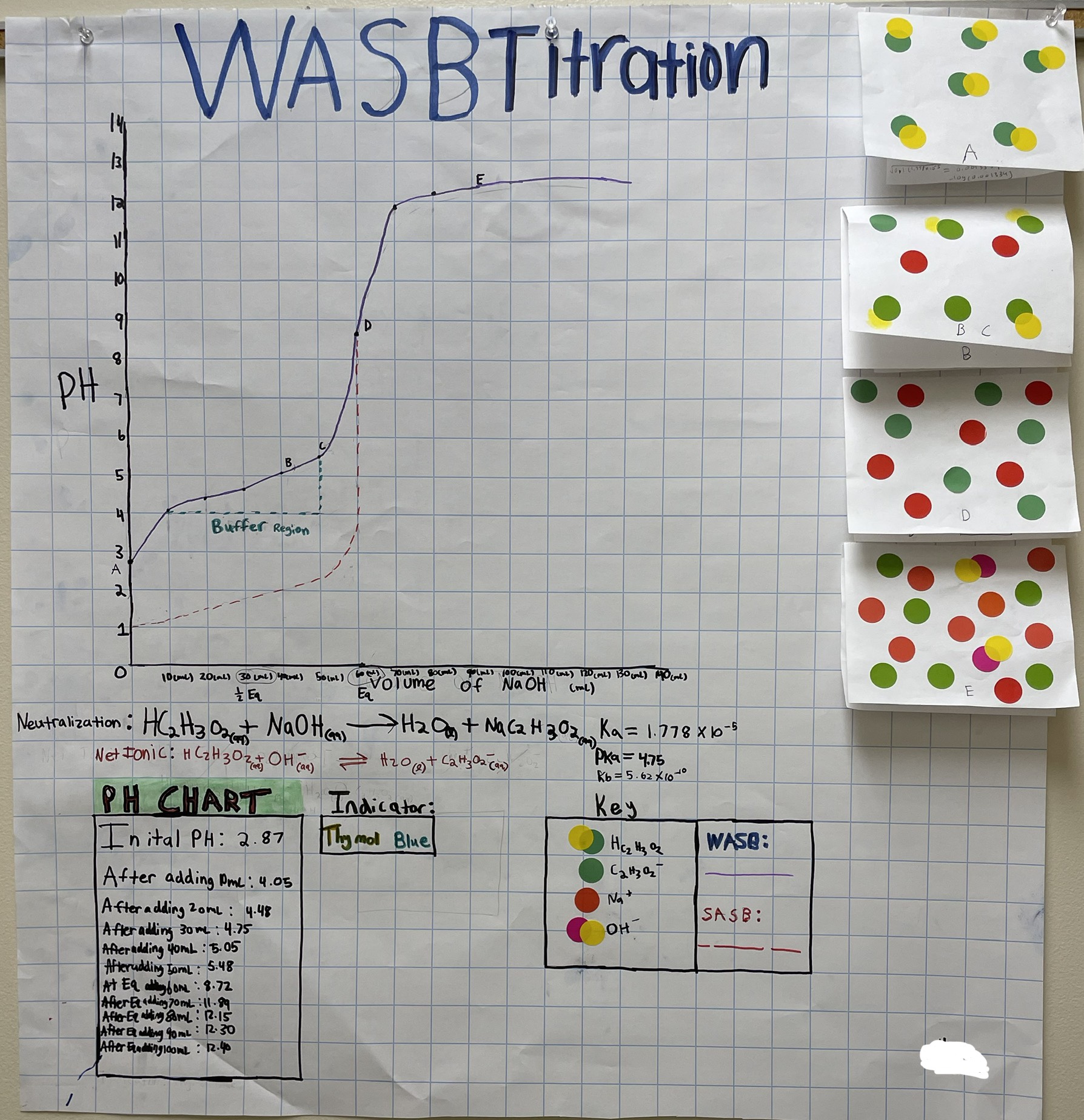Graphing WASB Titration Curves on Giant Graph Paper – Siebert Science